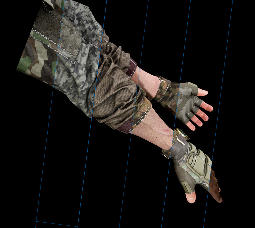 ArtStation - Modular FPS Hands