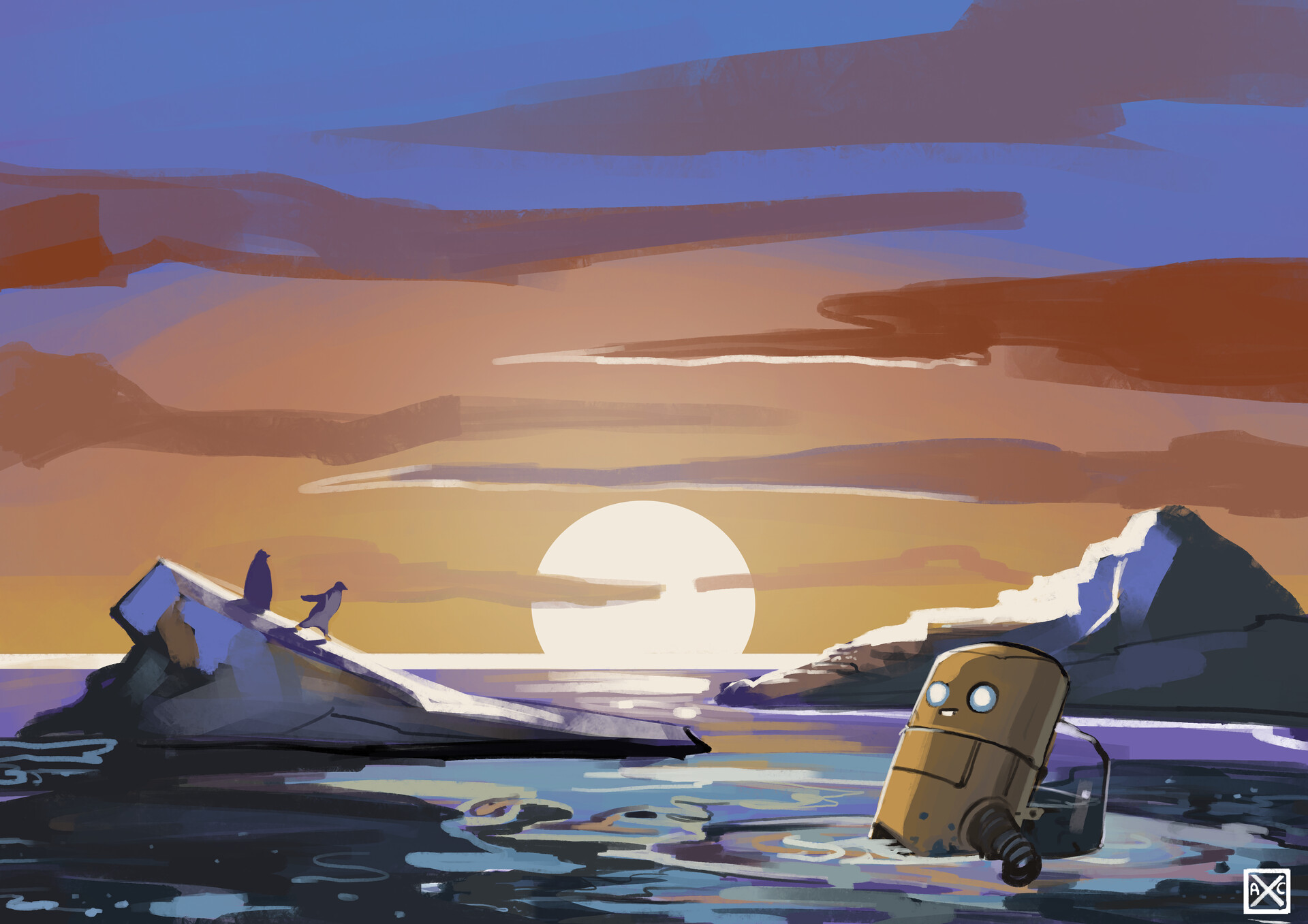 ArtStation - Sketch Artwork + Spit Paints