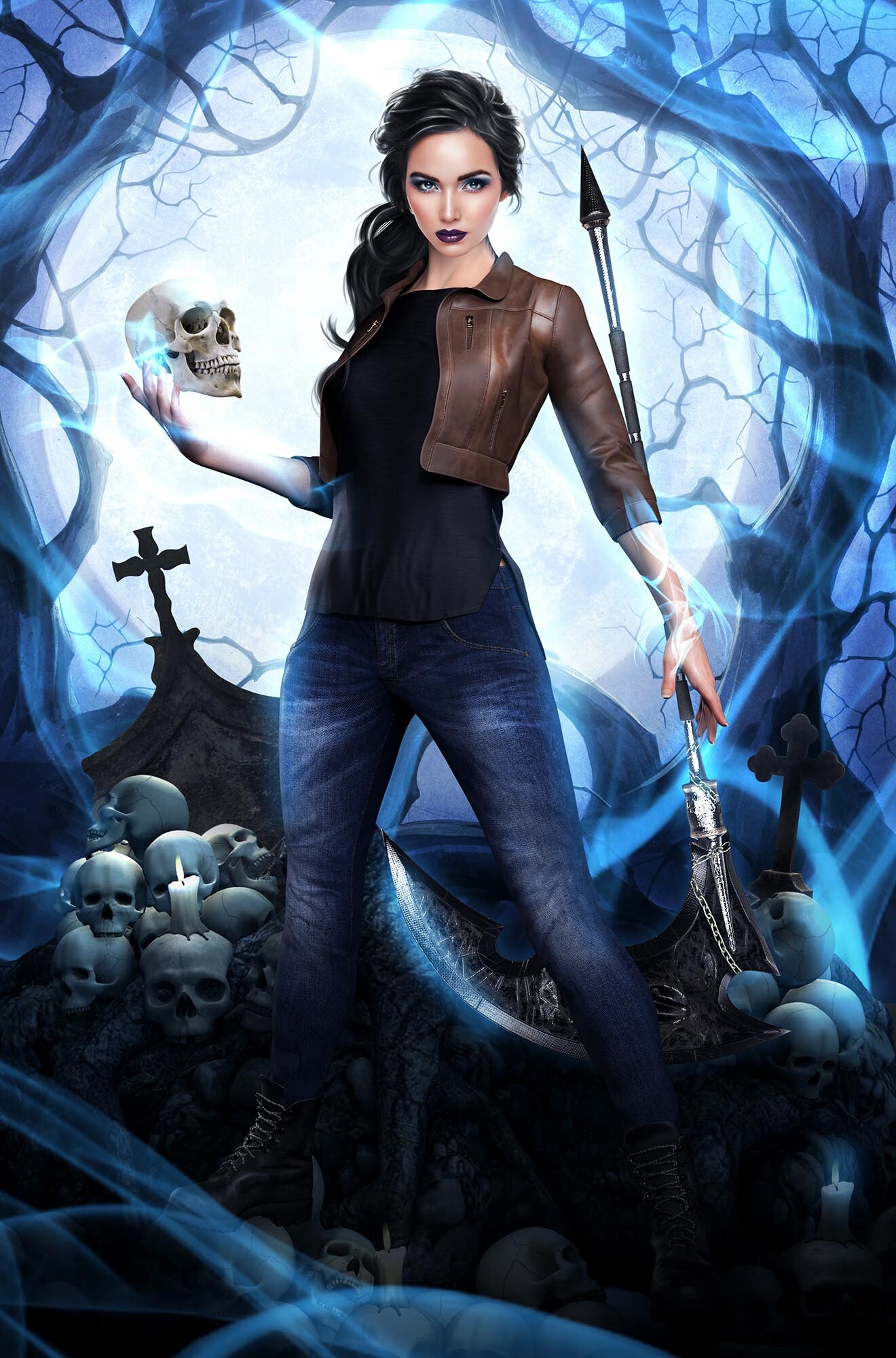 ArtStation - Cover illustration Rogue Reaper for Riley Archer