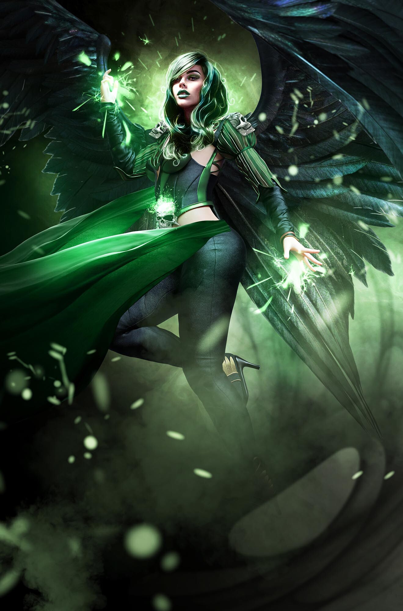 ArtStation - Cover illustration Valkyrie battle