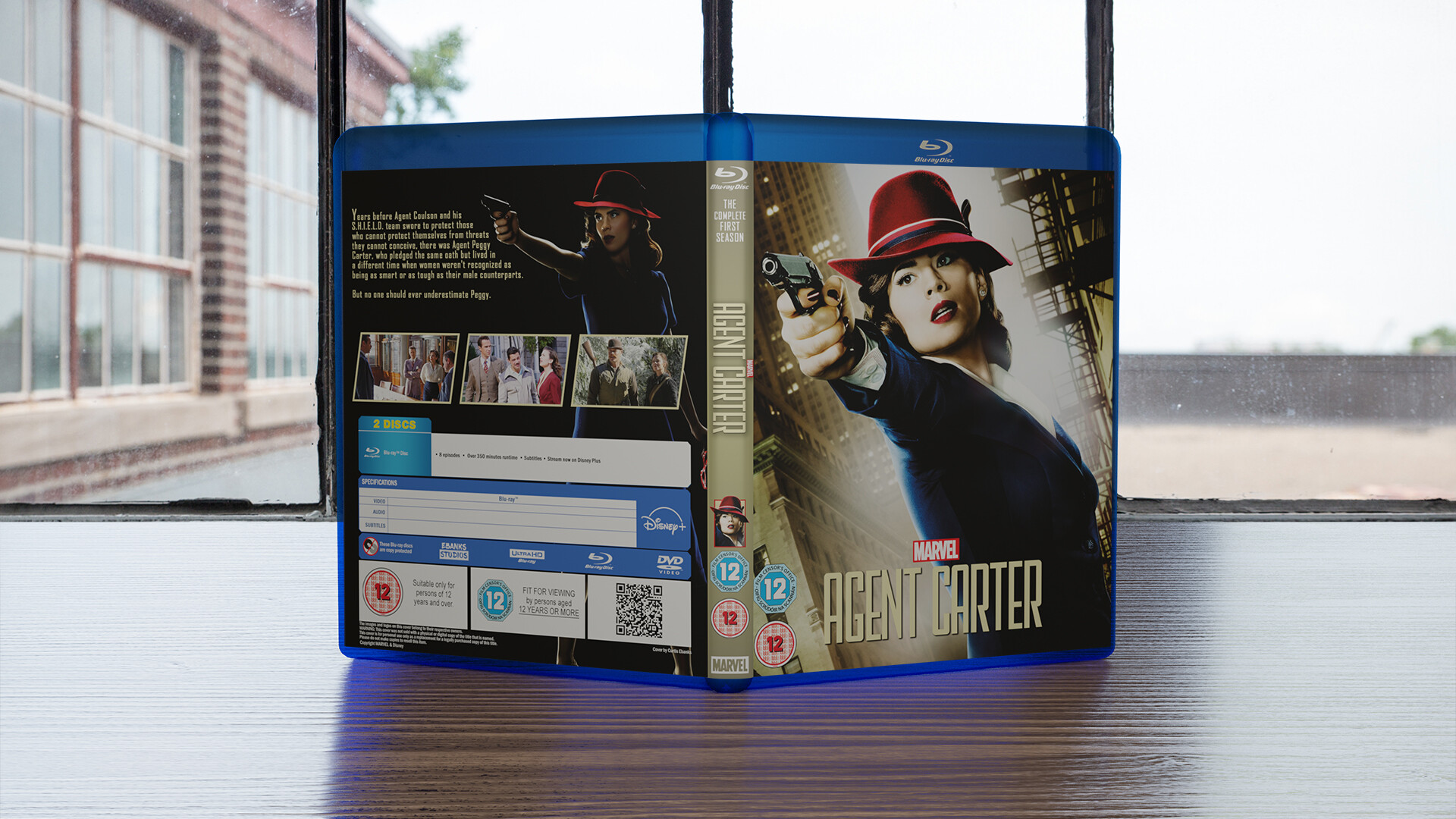 ArtStation - Agent Carter Season 1 Custom Blu-ray Cover