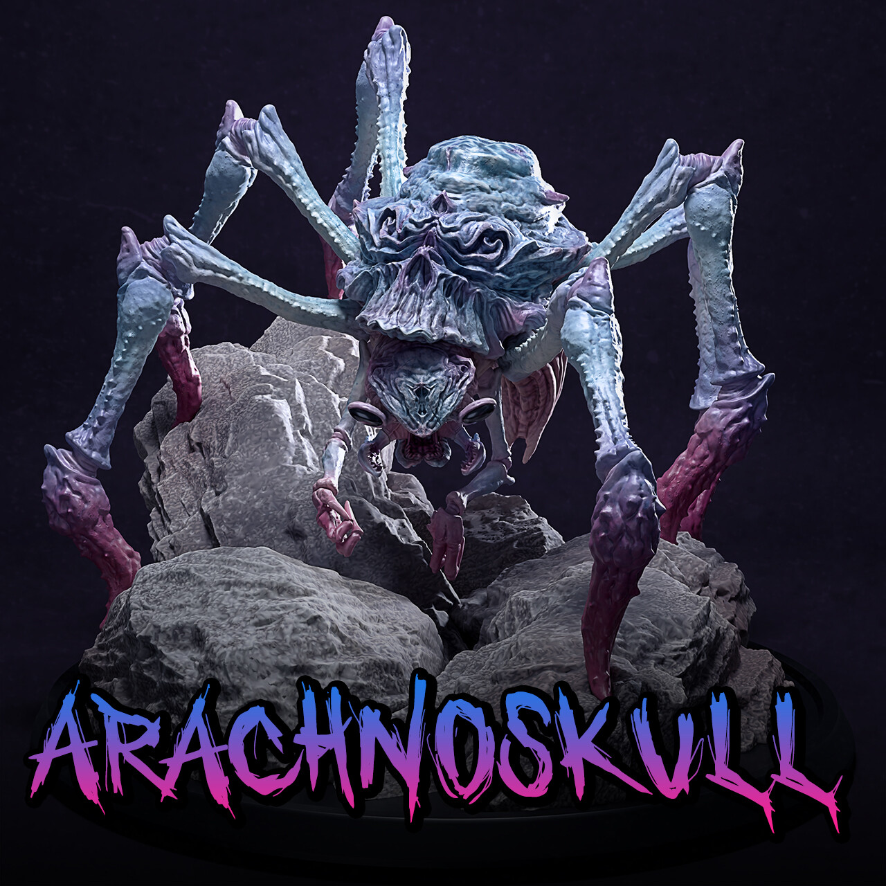 ArtStation - Arachno-skull