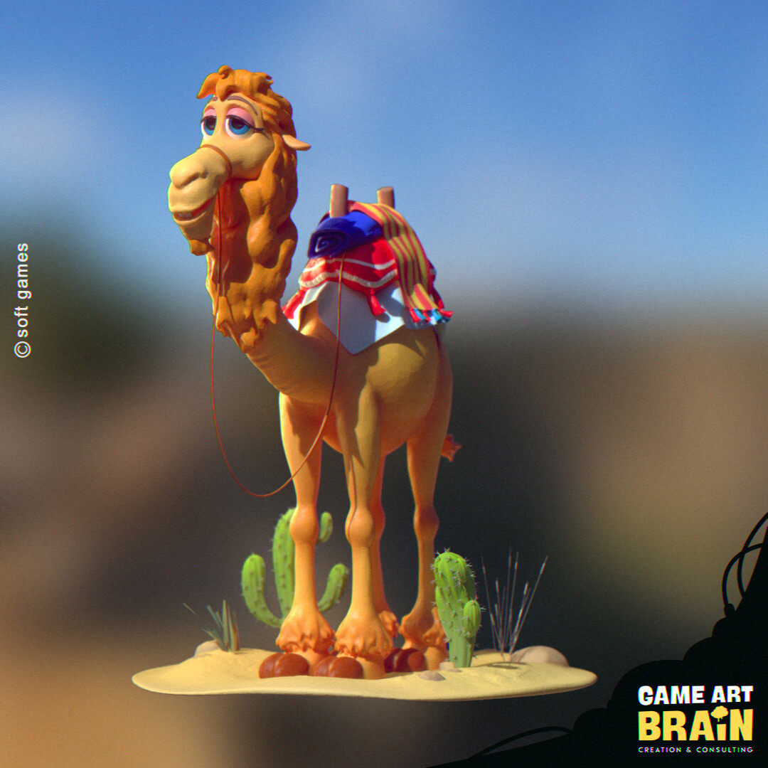 ArtStation - Jordan map Animals