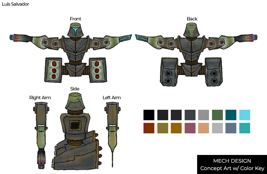 ArtStation - Robot Mech Design