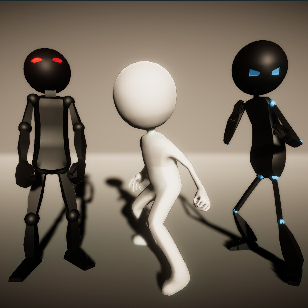 ArtStation - 3D Model - Stickman - Downloadable