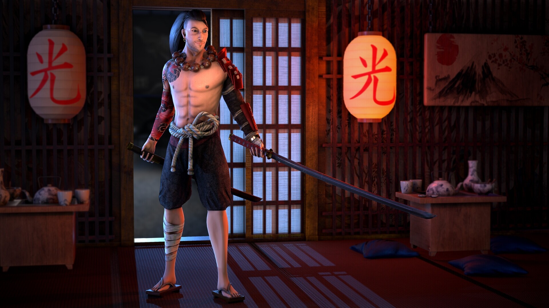 ArtStation - Street Samurai