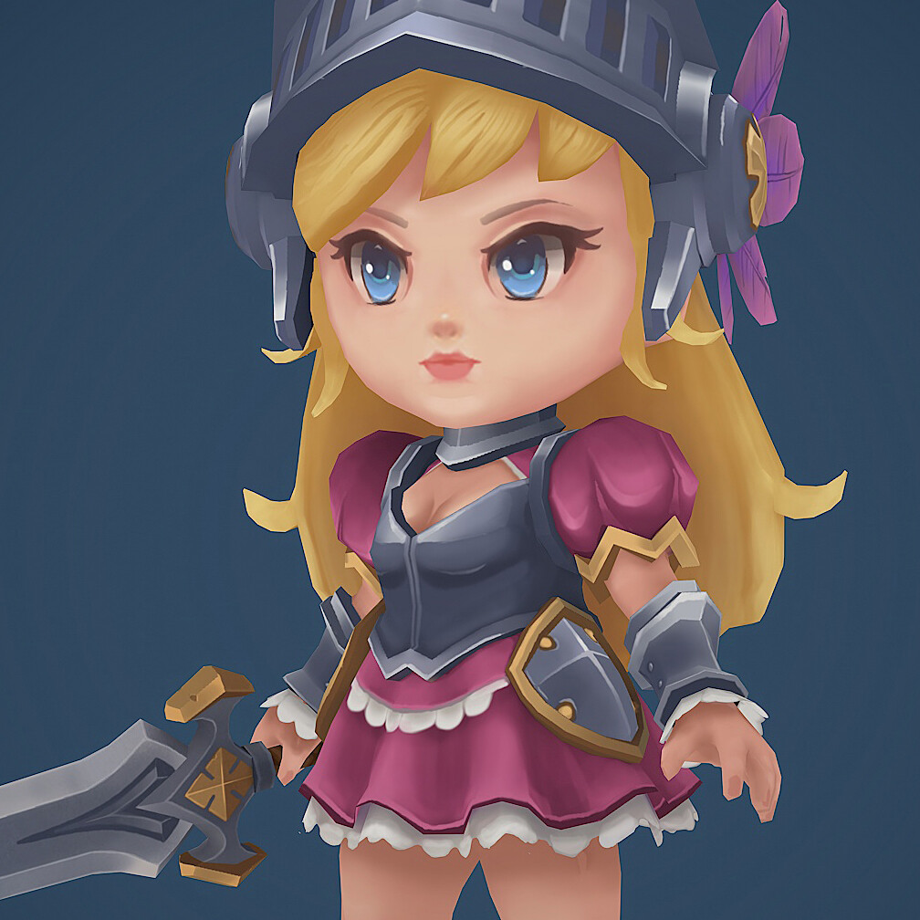 ArtStation - Knight Girl