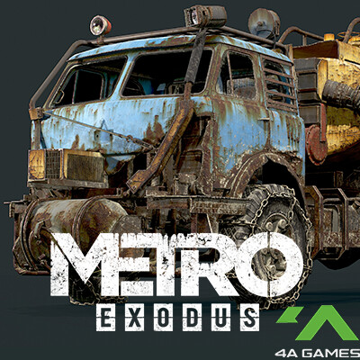 ArtStation - Maz 53 (water carrier). Metro:Exodus.