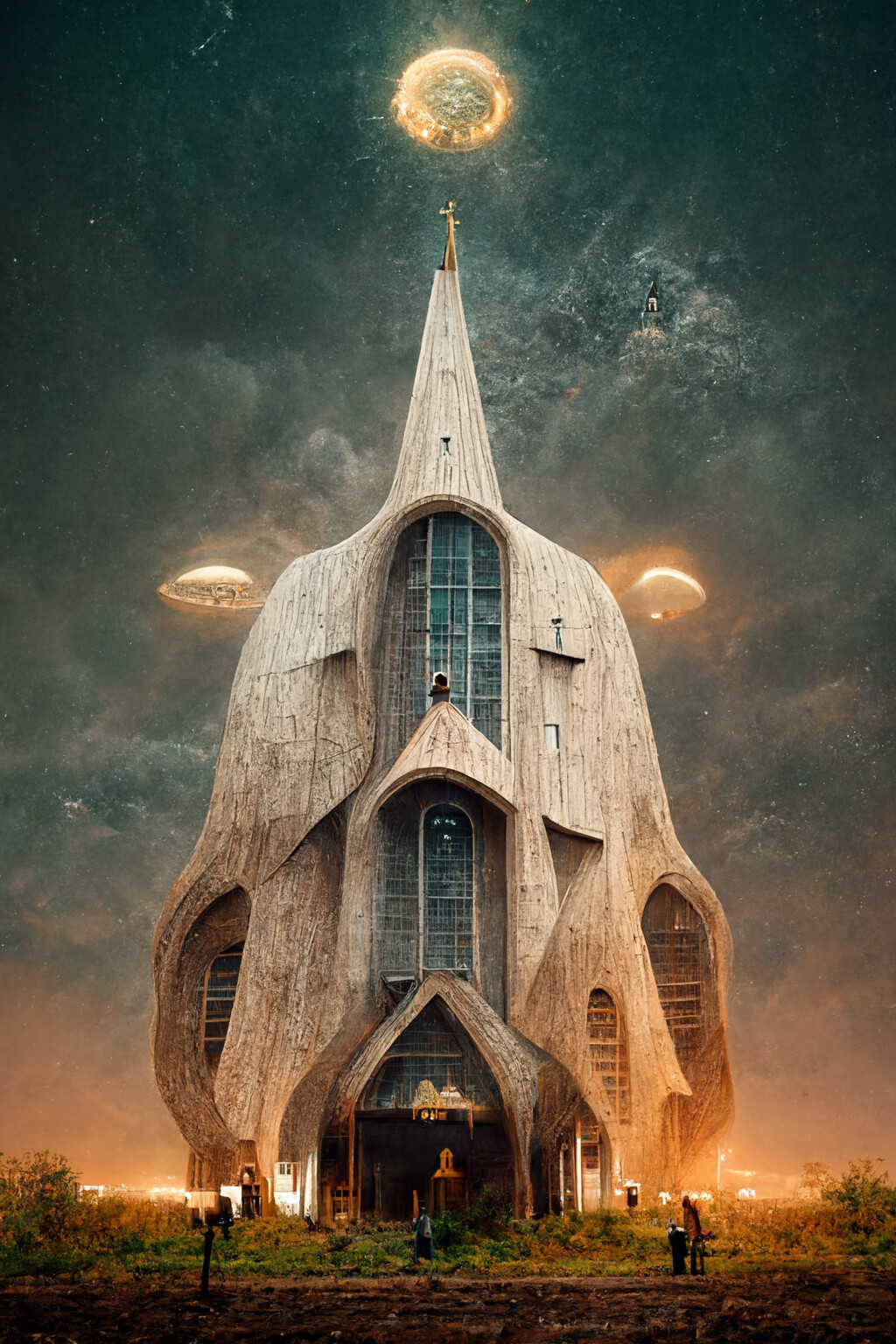 ArtStation - Churches of a distant world
