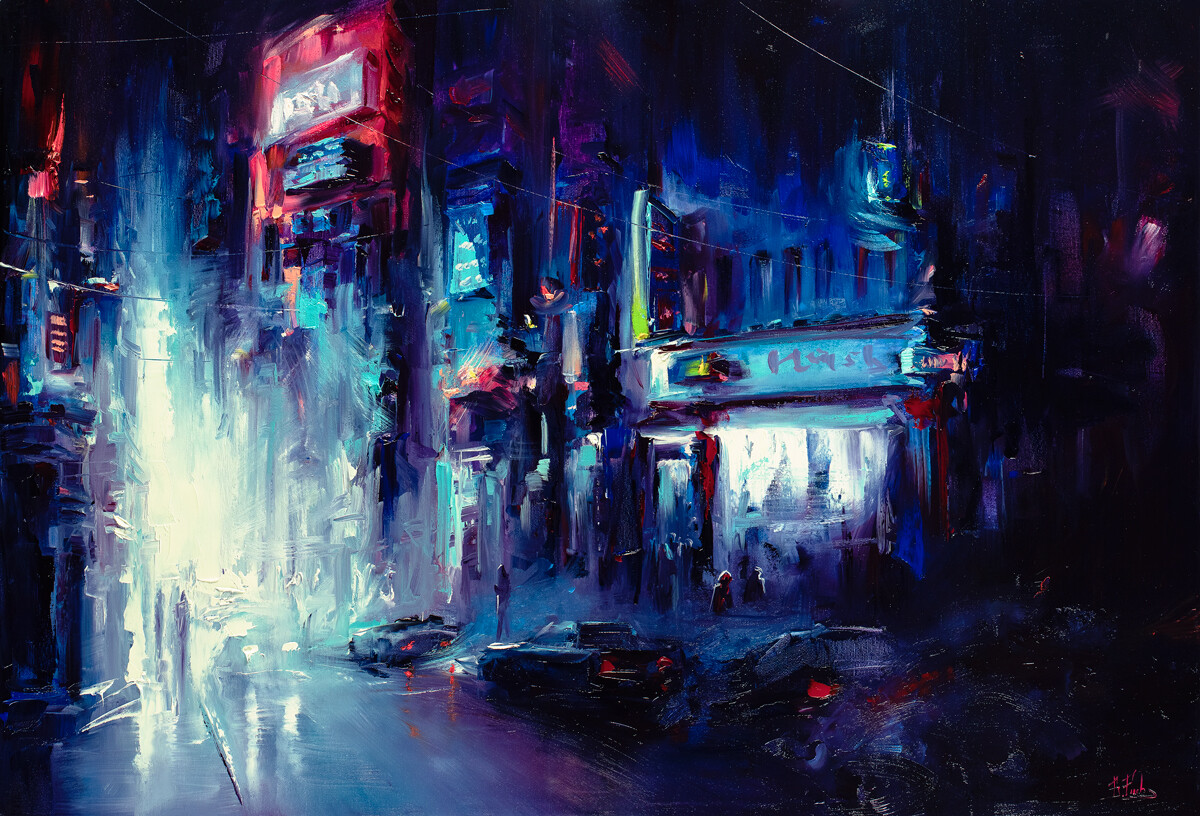 ArtStation - Urban Night Life
