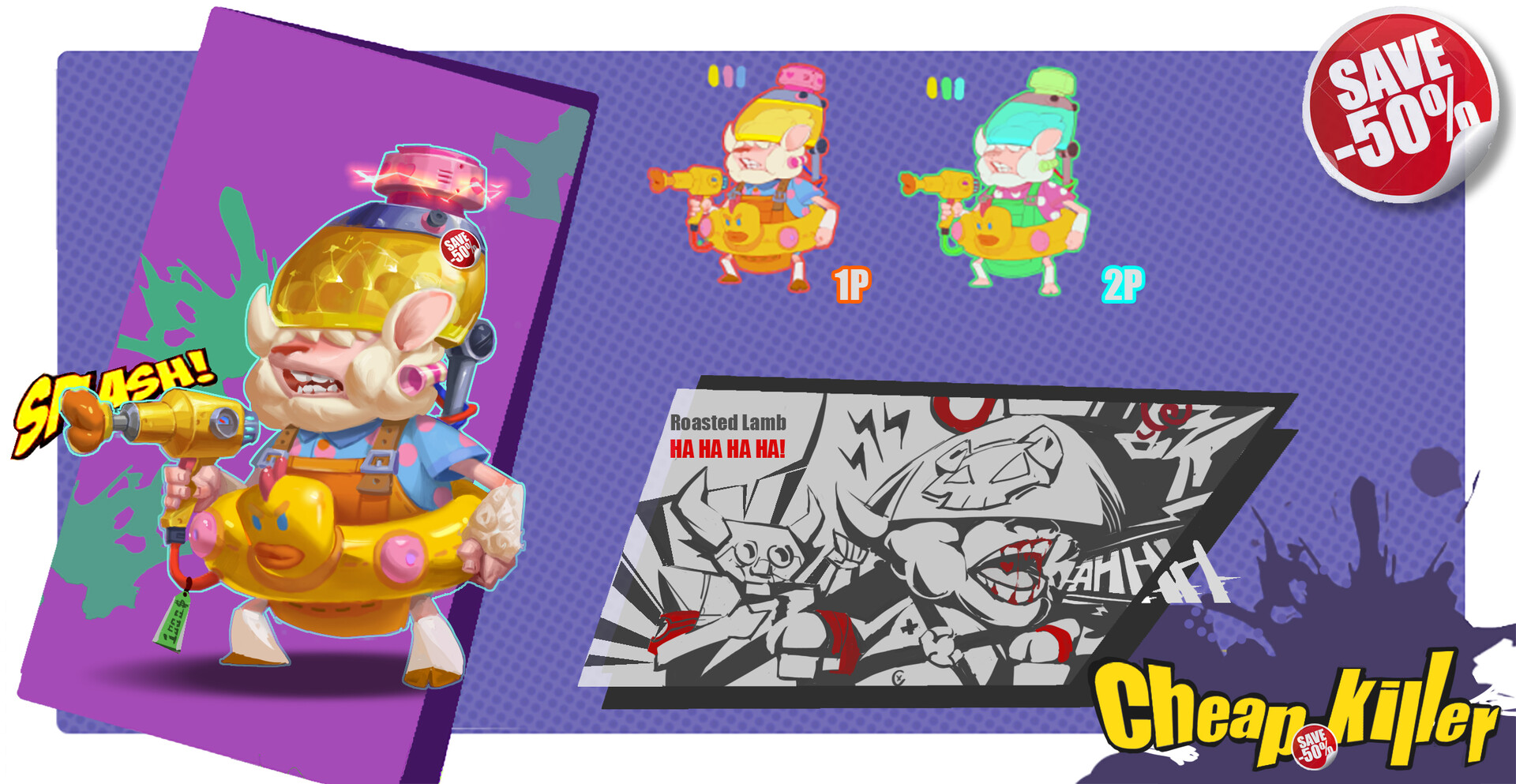 ArtStation - He's a ruthless killer