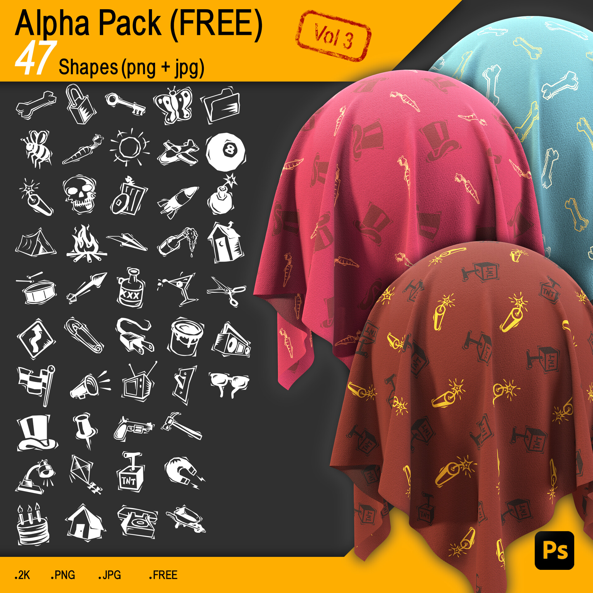 ArtStation - Alpha Pack Vol 3