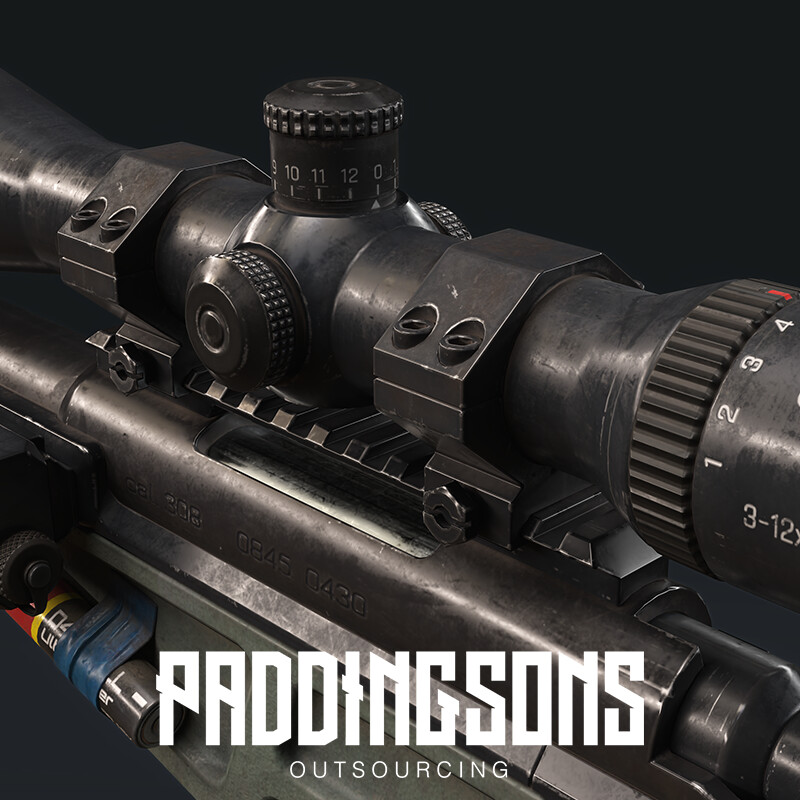 ArtStation - Hunting Rifle #02