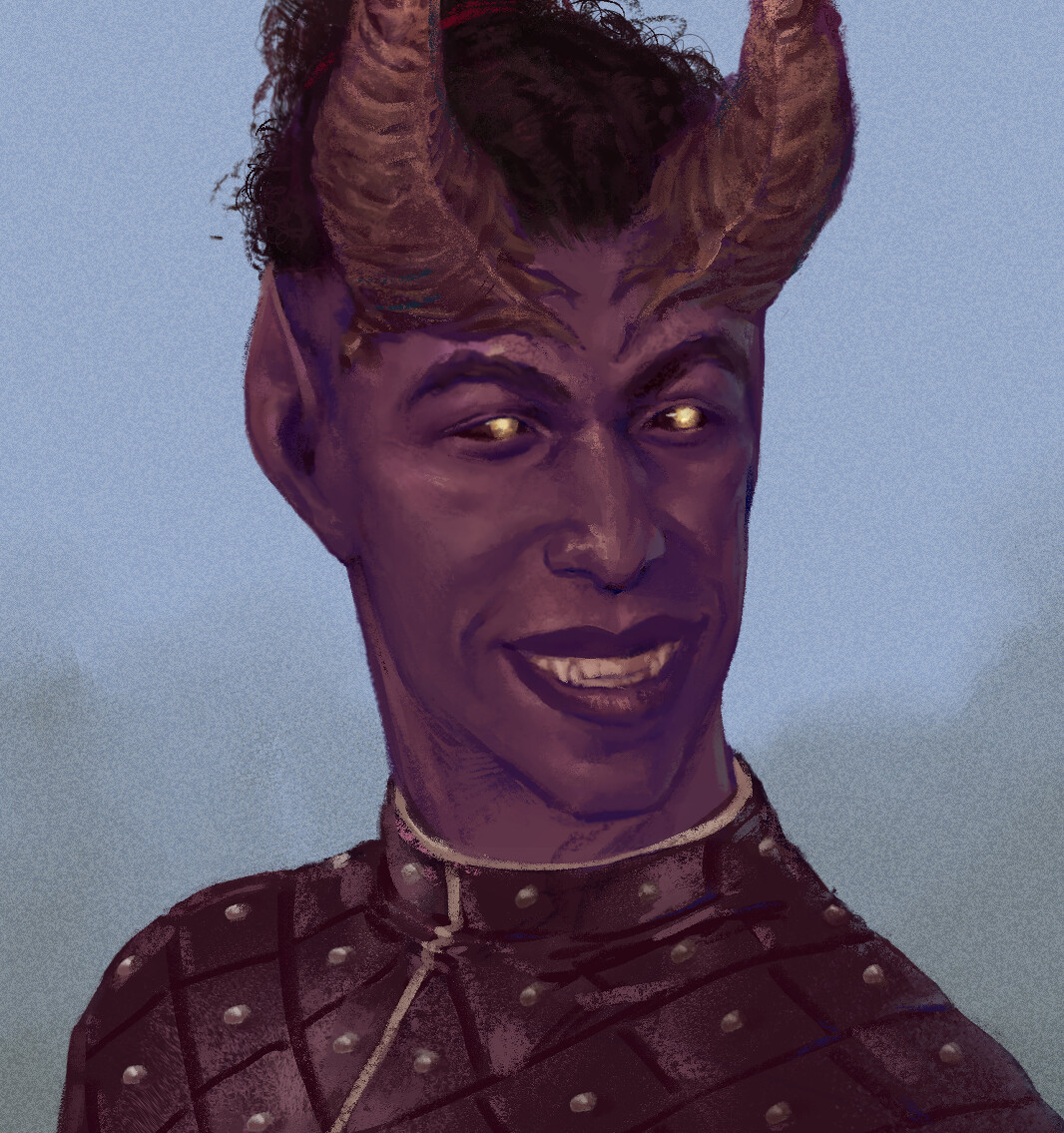 ArtStation - Tiefling Portrait