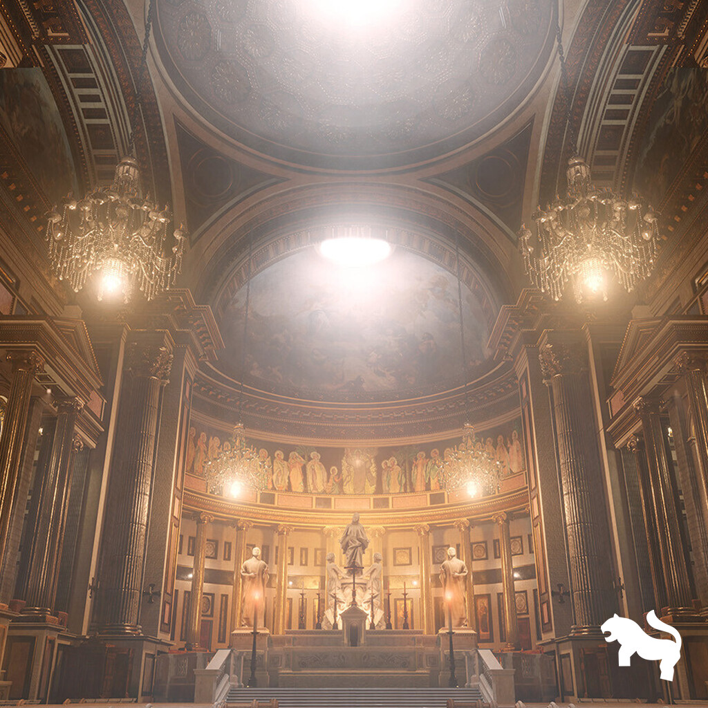 ArtStation - Church Environment in Unreal Engine 4