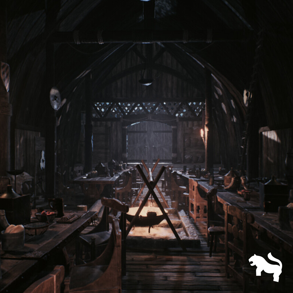 ArtStation - Viking Village Environment Megapack / Interiors