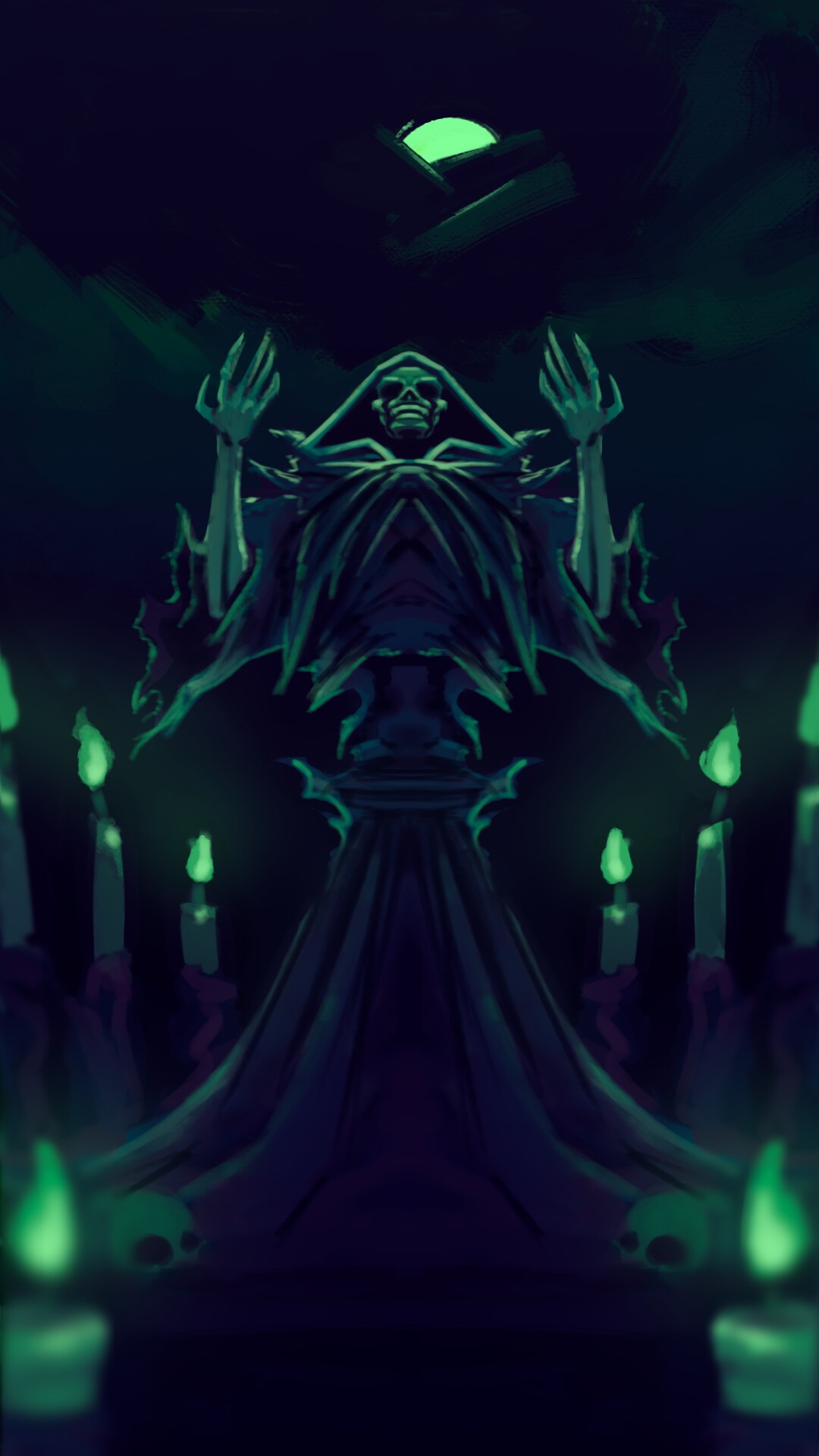 ArtStation - Ritual of Ghost - Remake of my first art