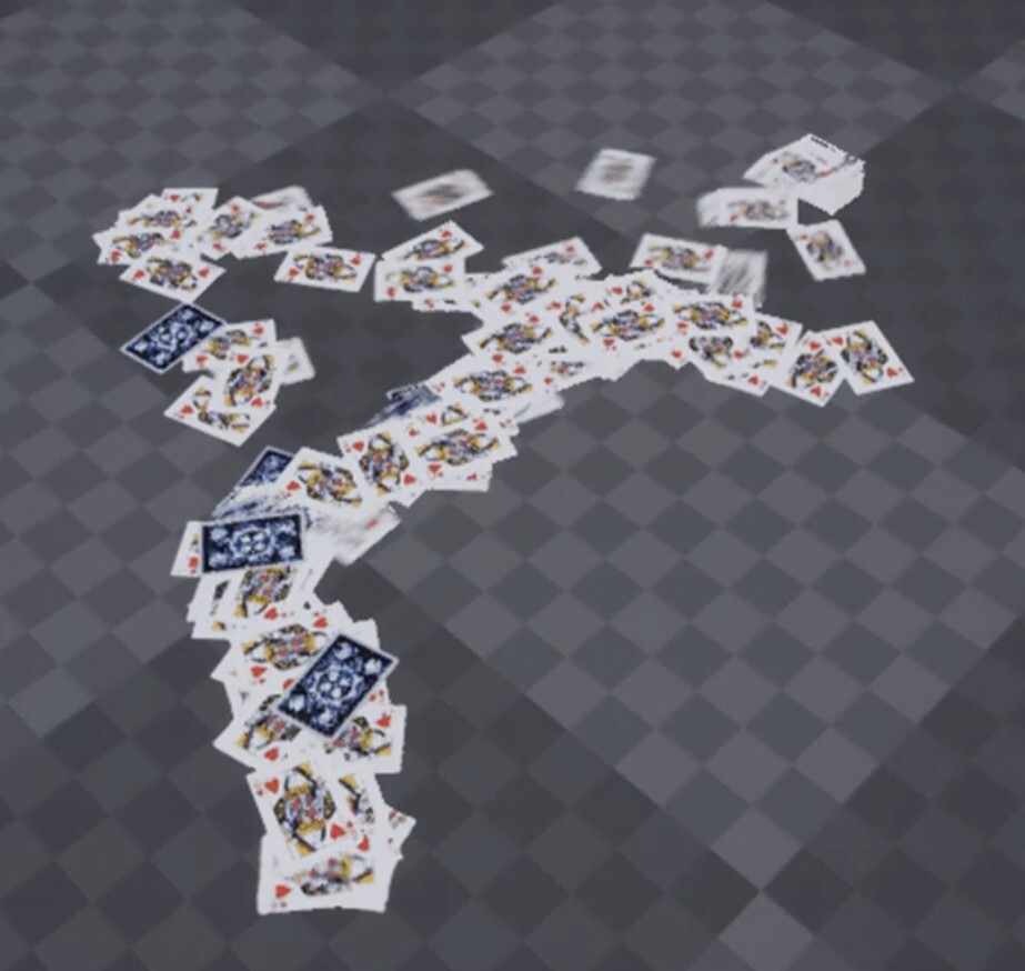 ArtStation - VFX Playing cards