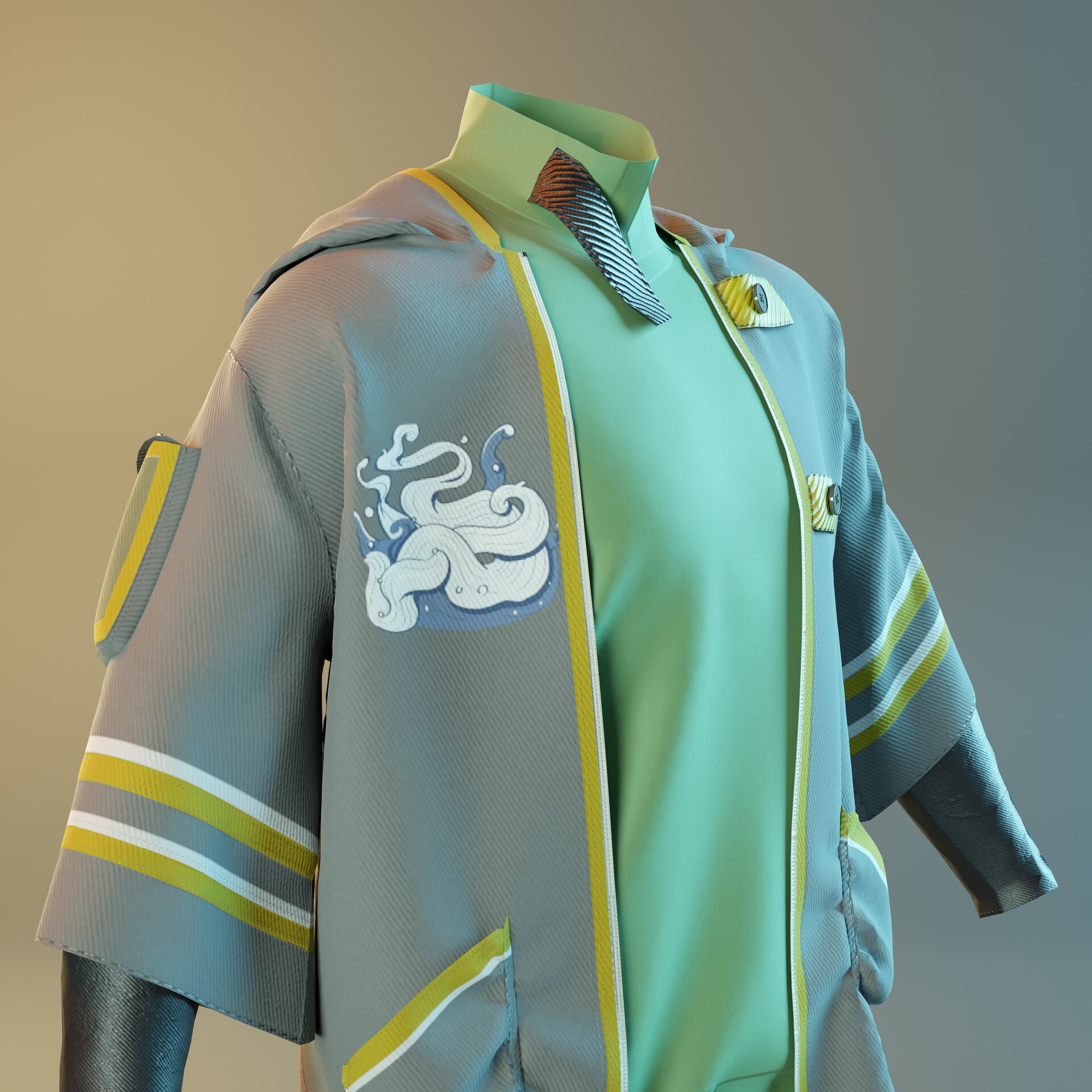 ArtStation - Cyber_Cloth