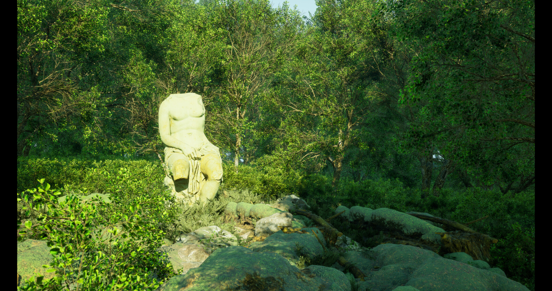 ArtStation - IN THE WOODS | UE5 | LUMEN | RTX OFF