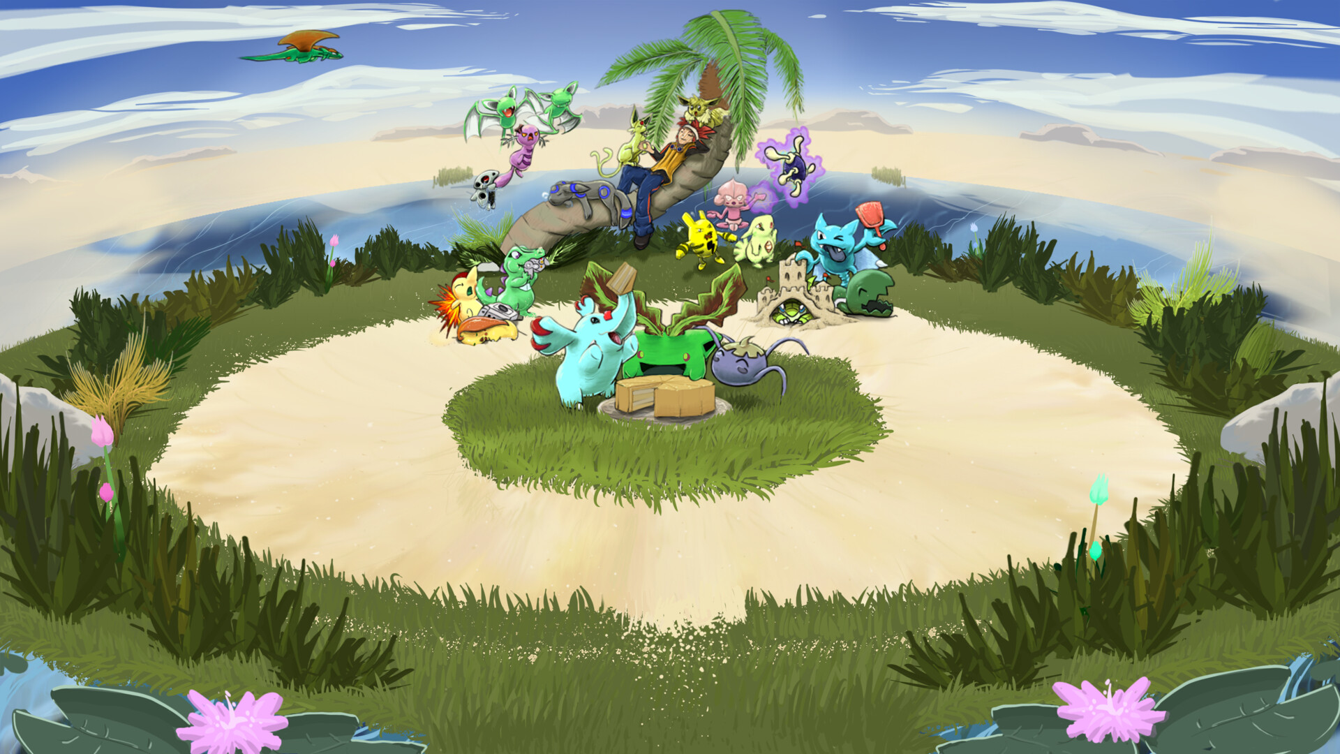 ArtStation - Oasis Video Overlay for SpeedTwister96