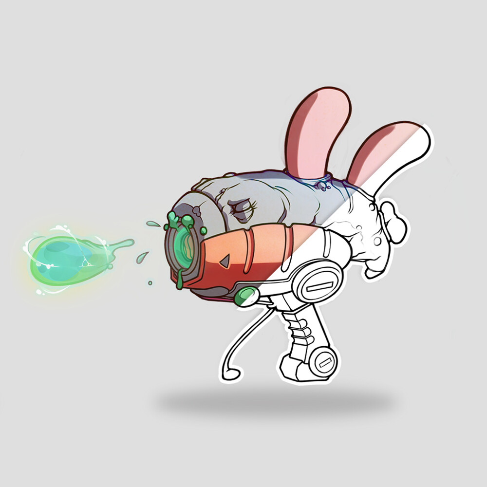 ArtStation - Slime Gun/ Creature