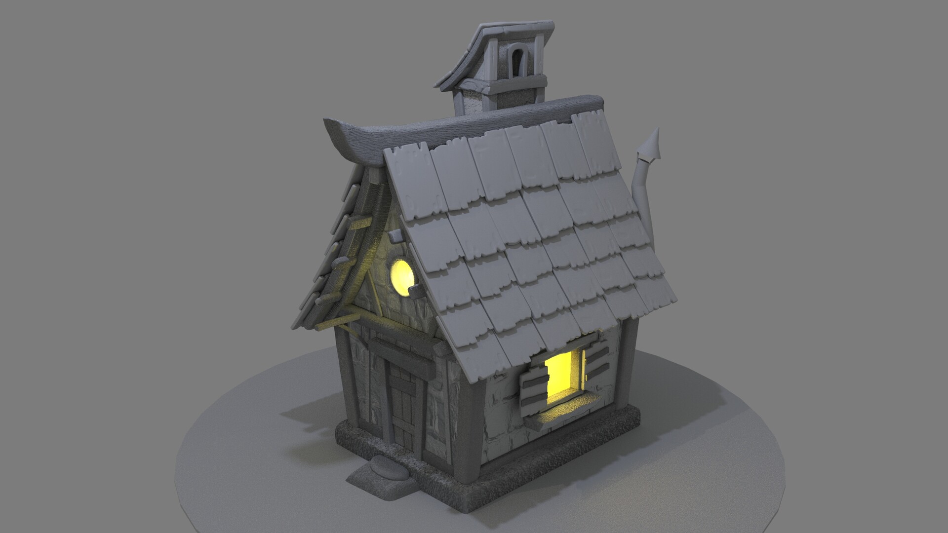 ArtStation - Cartoon Small House