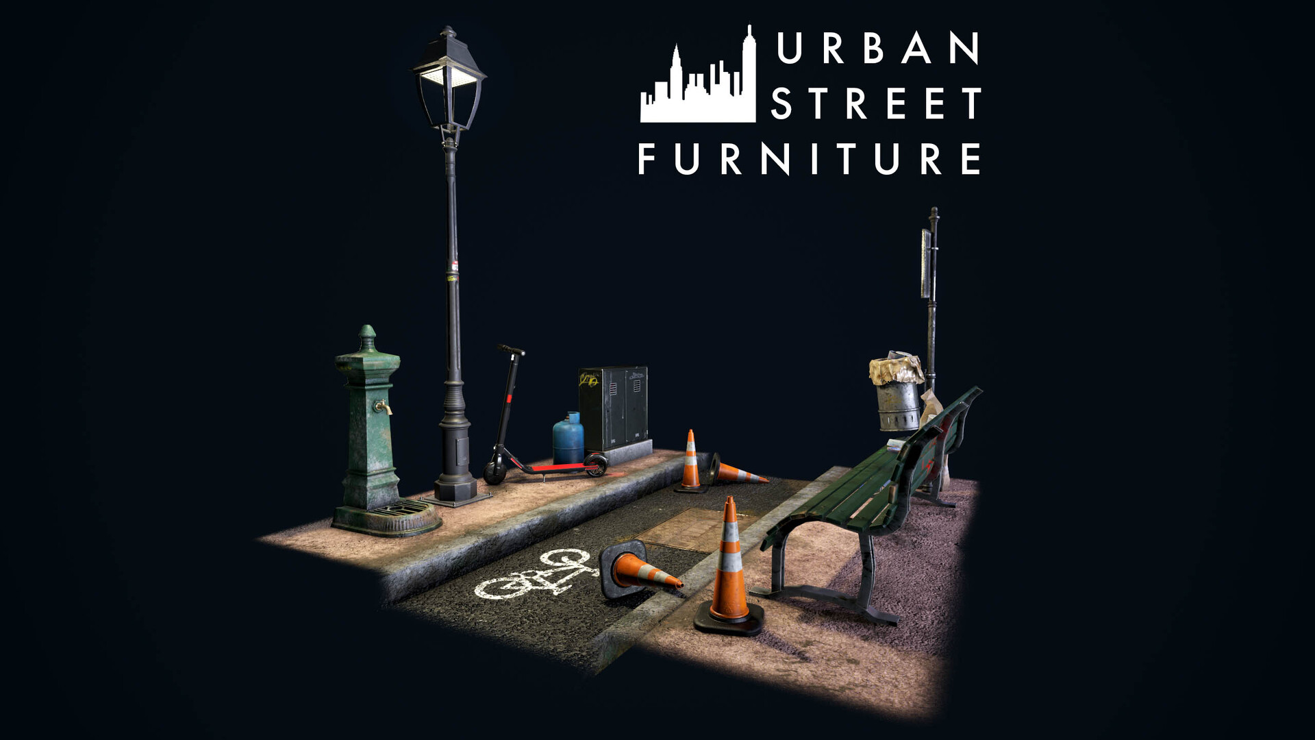 ArtStation - Urban Street Furniture
