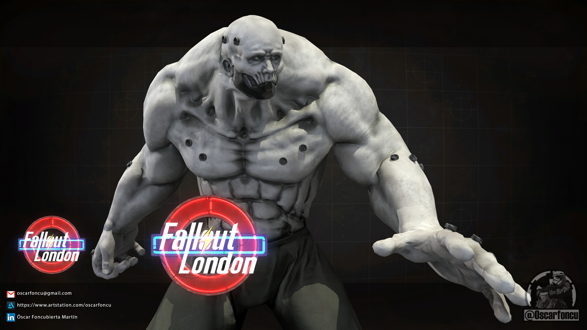 ArtStation - Fallout London: The Golem