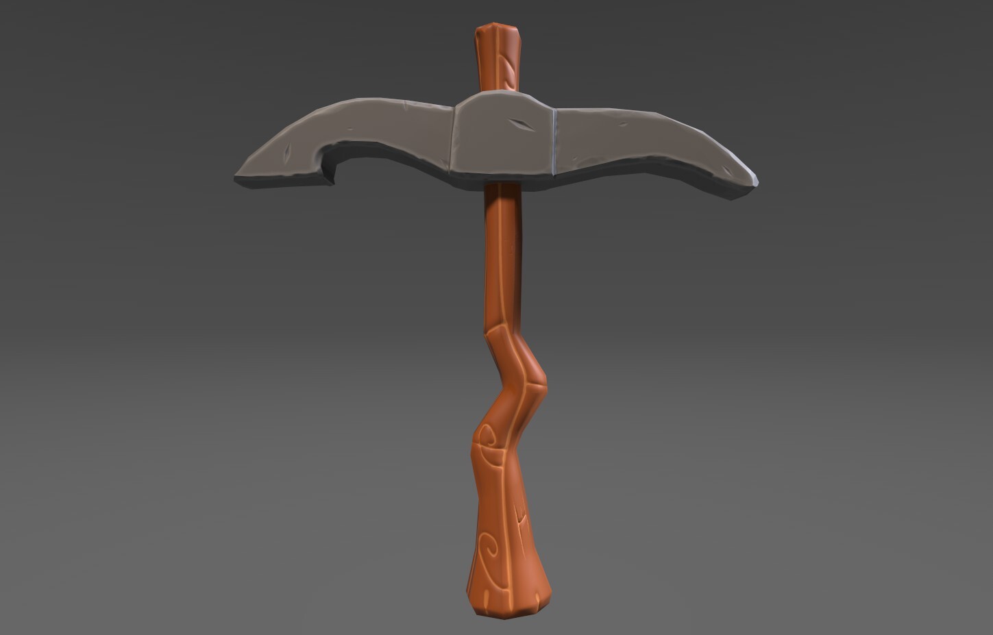 ArtStation - Stylized PickAxe (GameAsset)