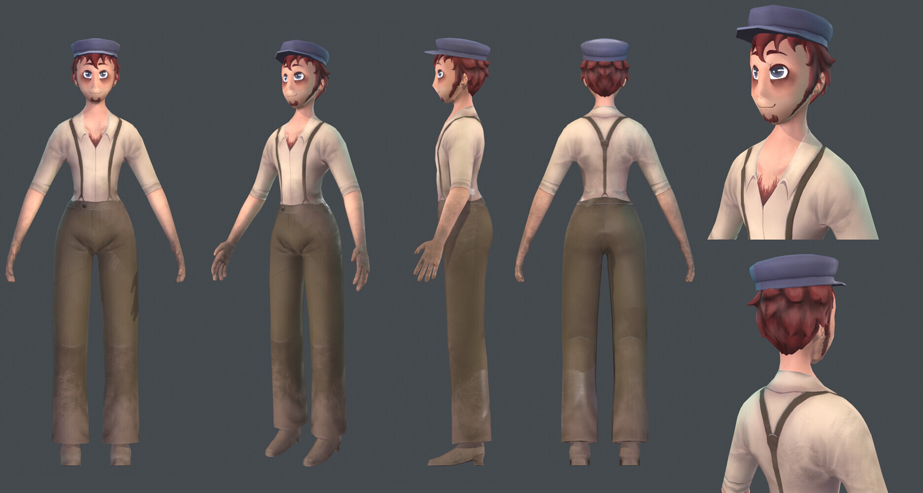 ArtStation - Worker - In the Night