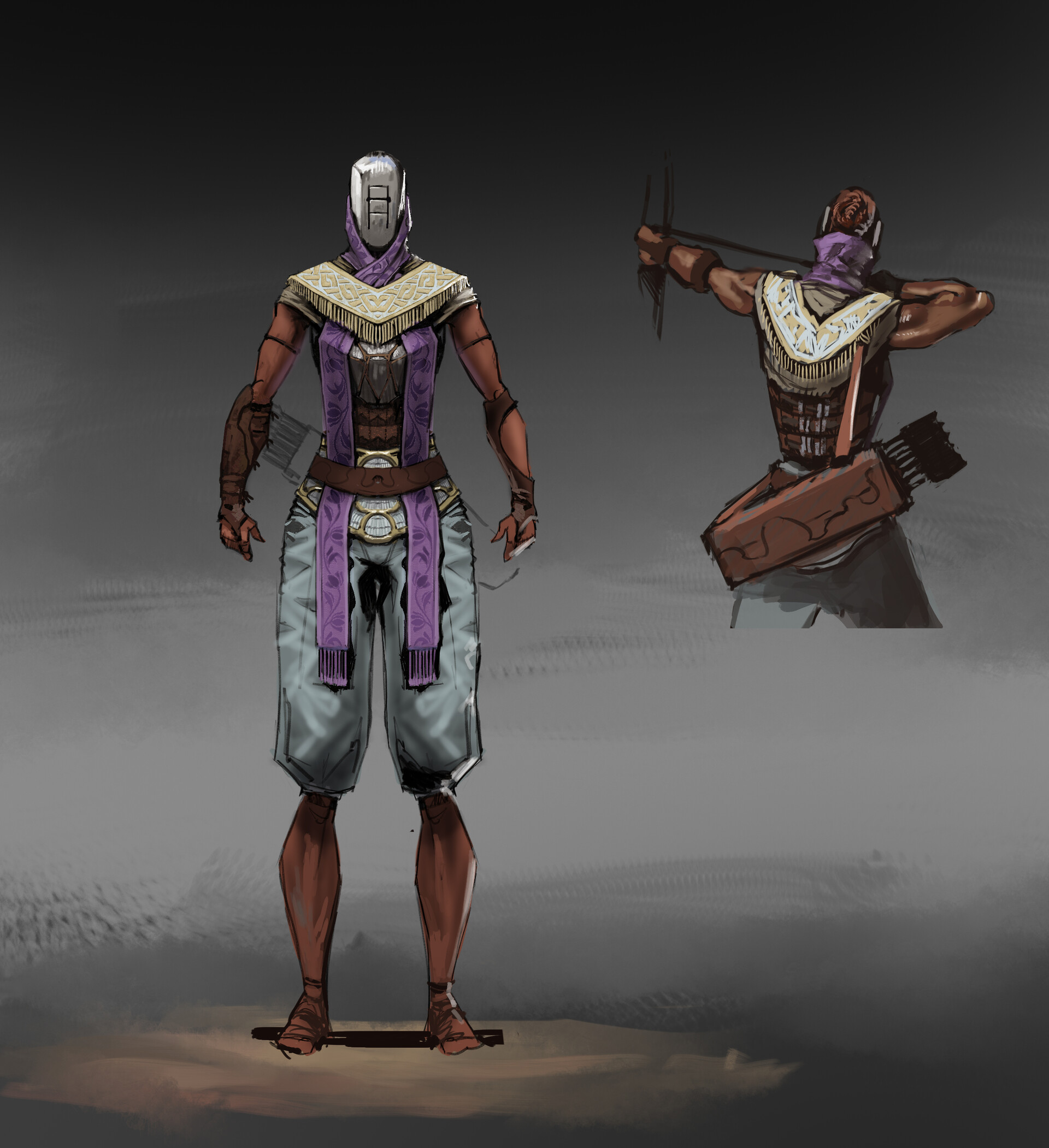 ArtStation - Rain - Elite desert guard