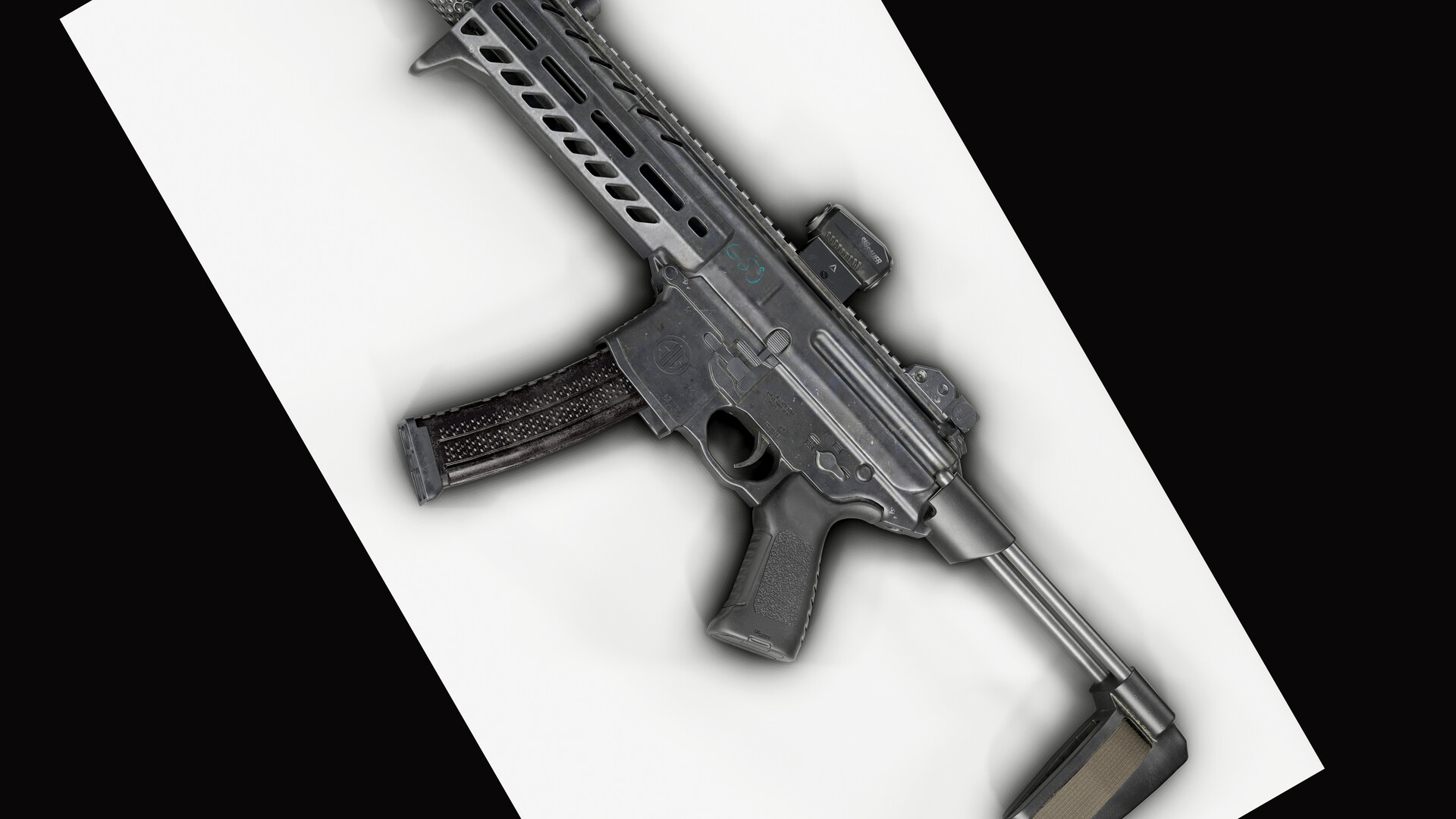 ArtStation - MPX smg