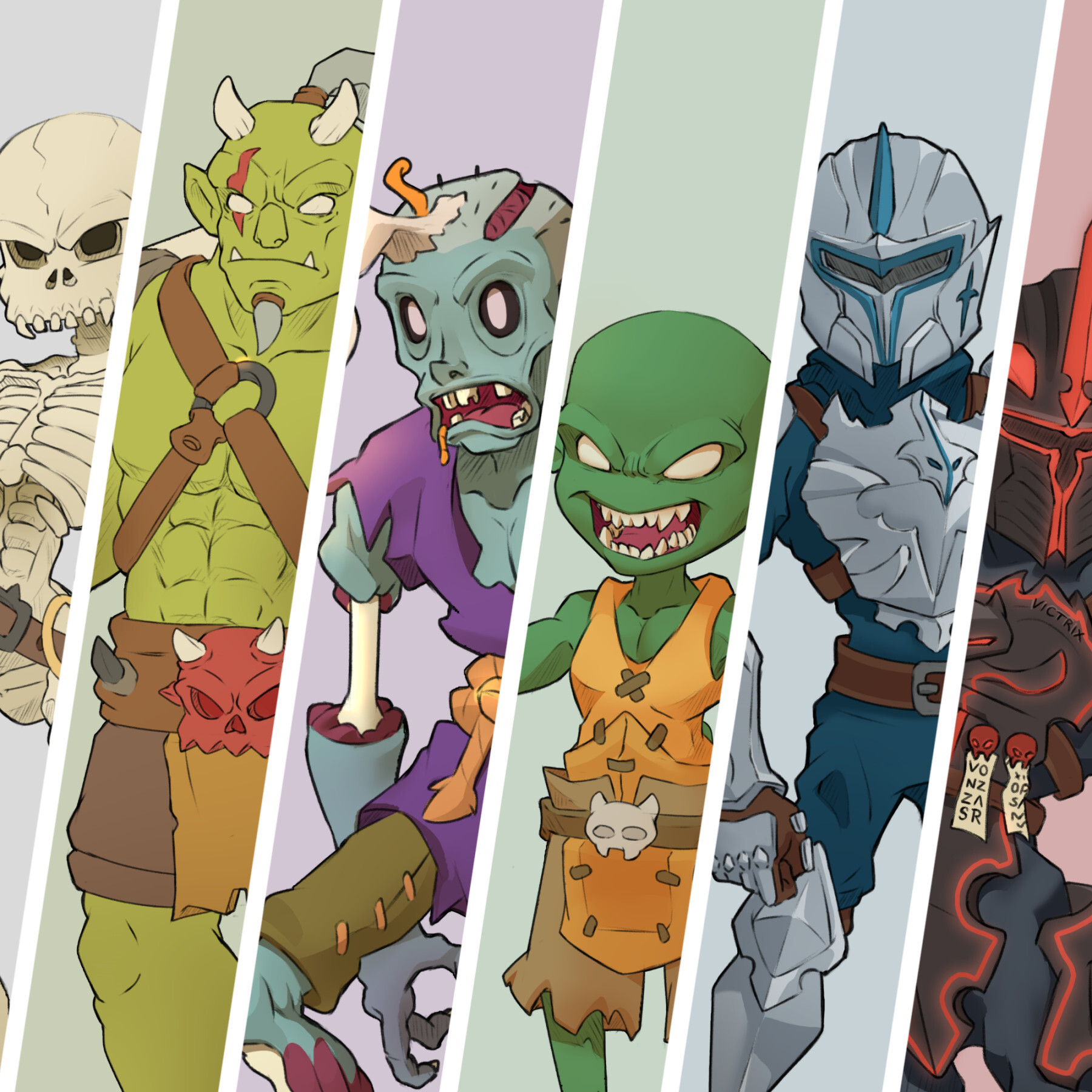 ArtStation - Game Characters Design