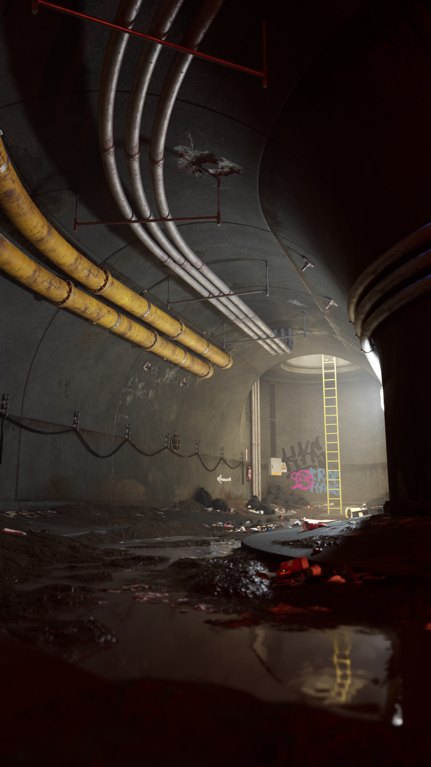 ArtStation - Sewer Tunnels