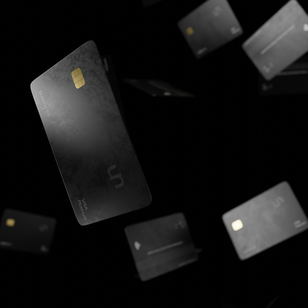 ArtStation - Product design : Credit card