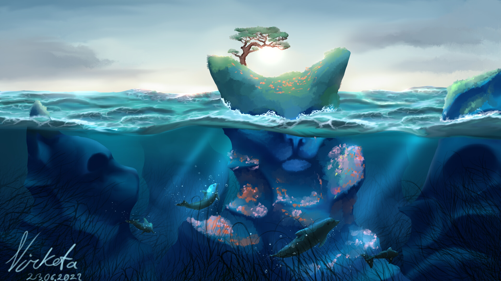 ArtStation - First sea art