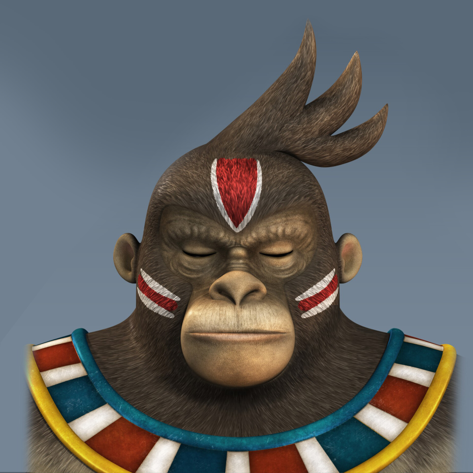 ArtStation - APE Monk