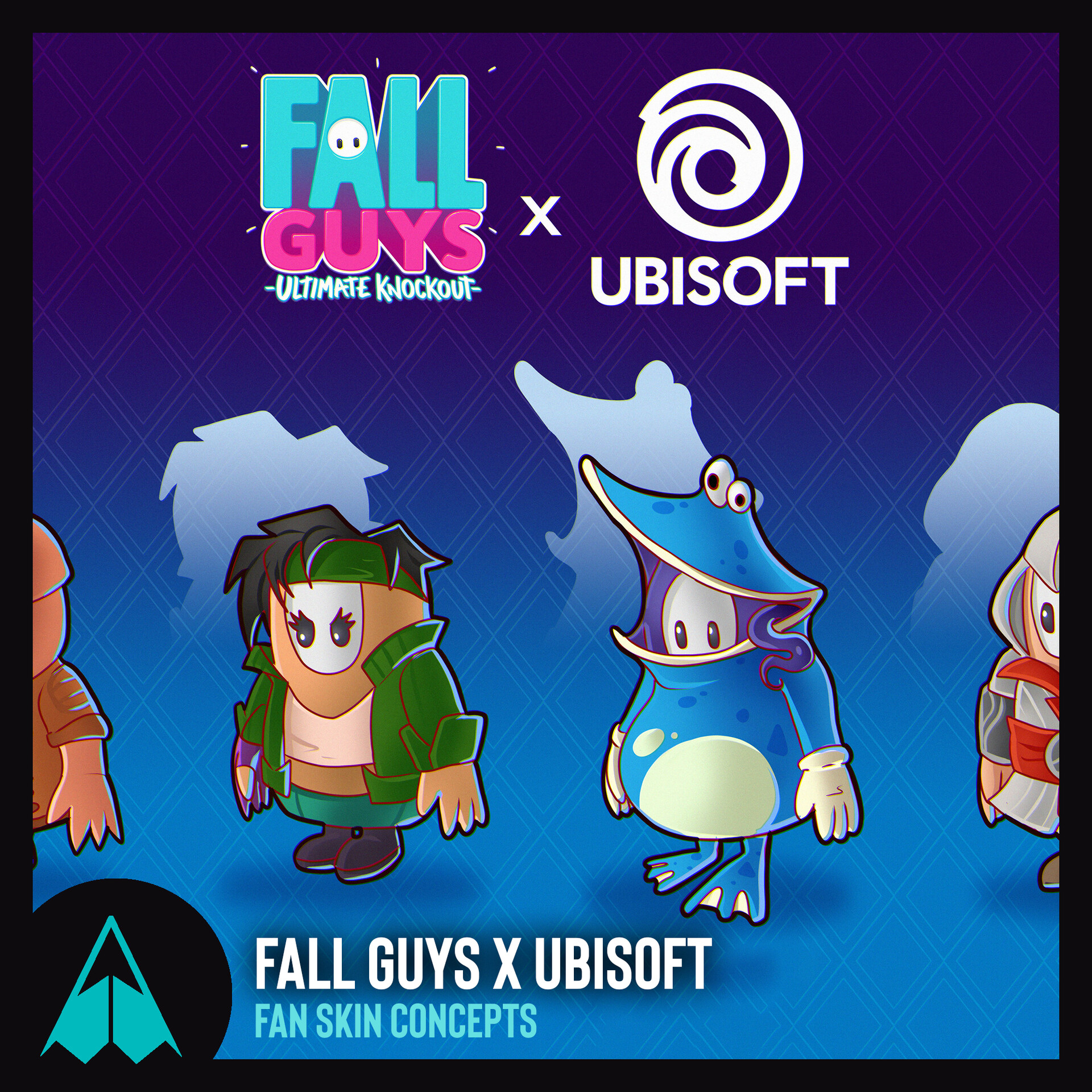 ArtStation - Ubisoft x FallGuys (Skin Concepts)