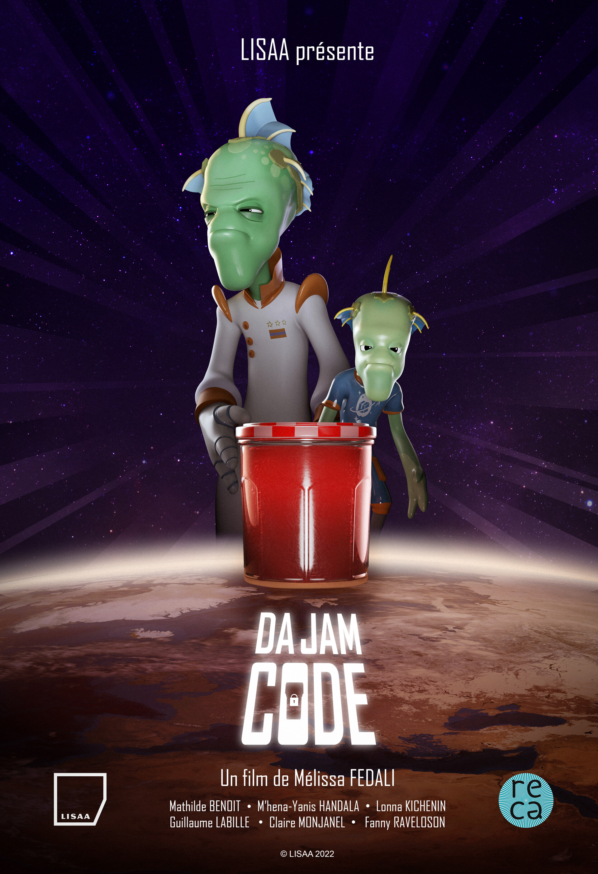 ArtStation - DA JAM CODE - Film de fin d'études