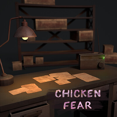 ArtStation - Desk props