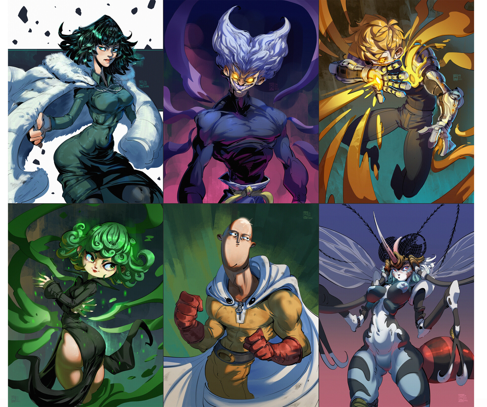 ArtStation - ONE PUNCH MAN FAN ART