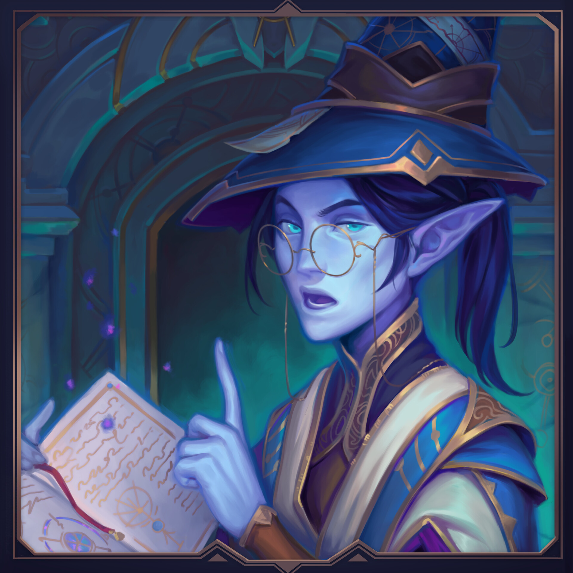 ArtStation - Portret for my Game Master