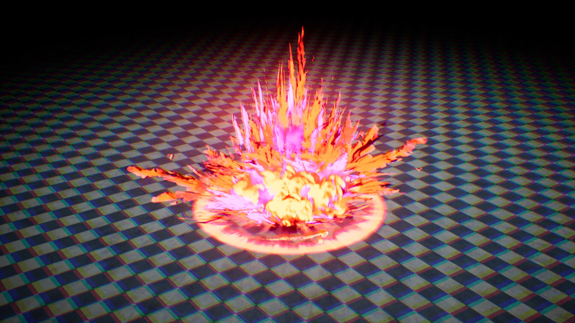 ArtStation - VFX Fire Combo Attack