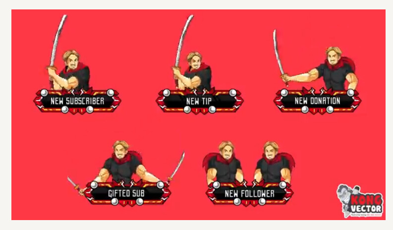 ArtStation - Custom Animated Alerts