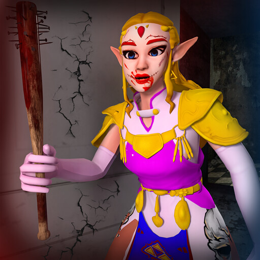 ArtStation - Scary Barbi Grany Horror House