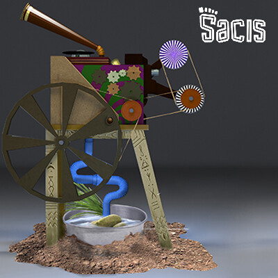 ArtStation - PROPs Design - Time Machine