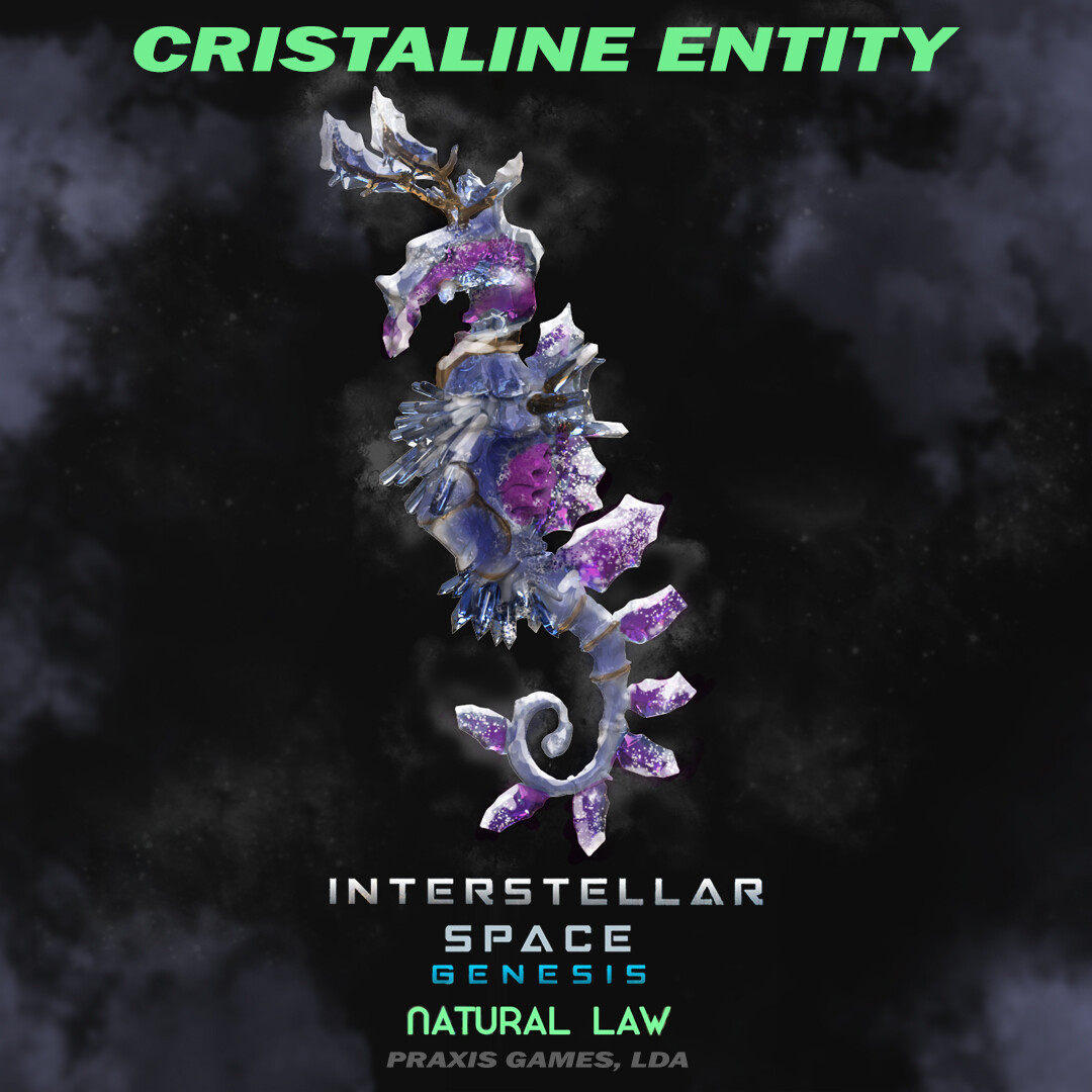 ArtStation - INTERSTELLAR SPACE - G E N E S I S - Crystaline Entity