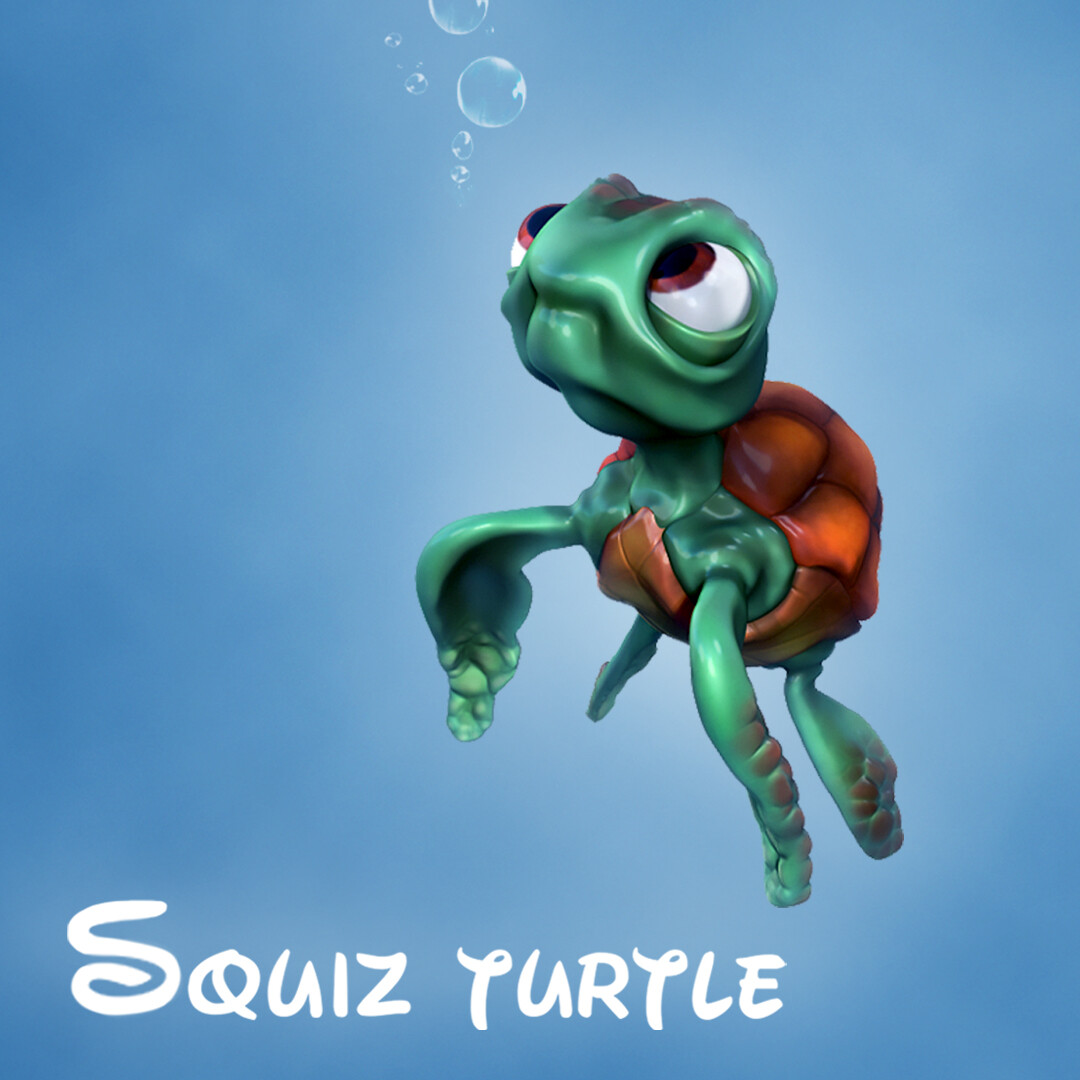 ArtStation - Squiz Turtle