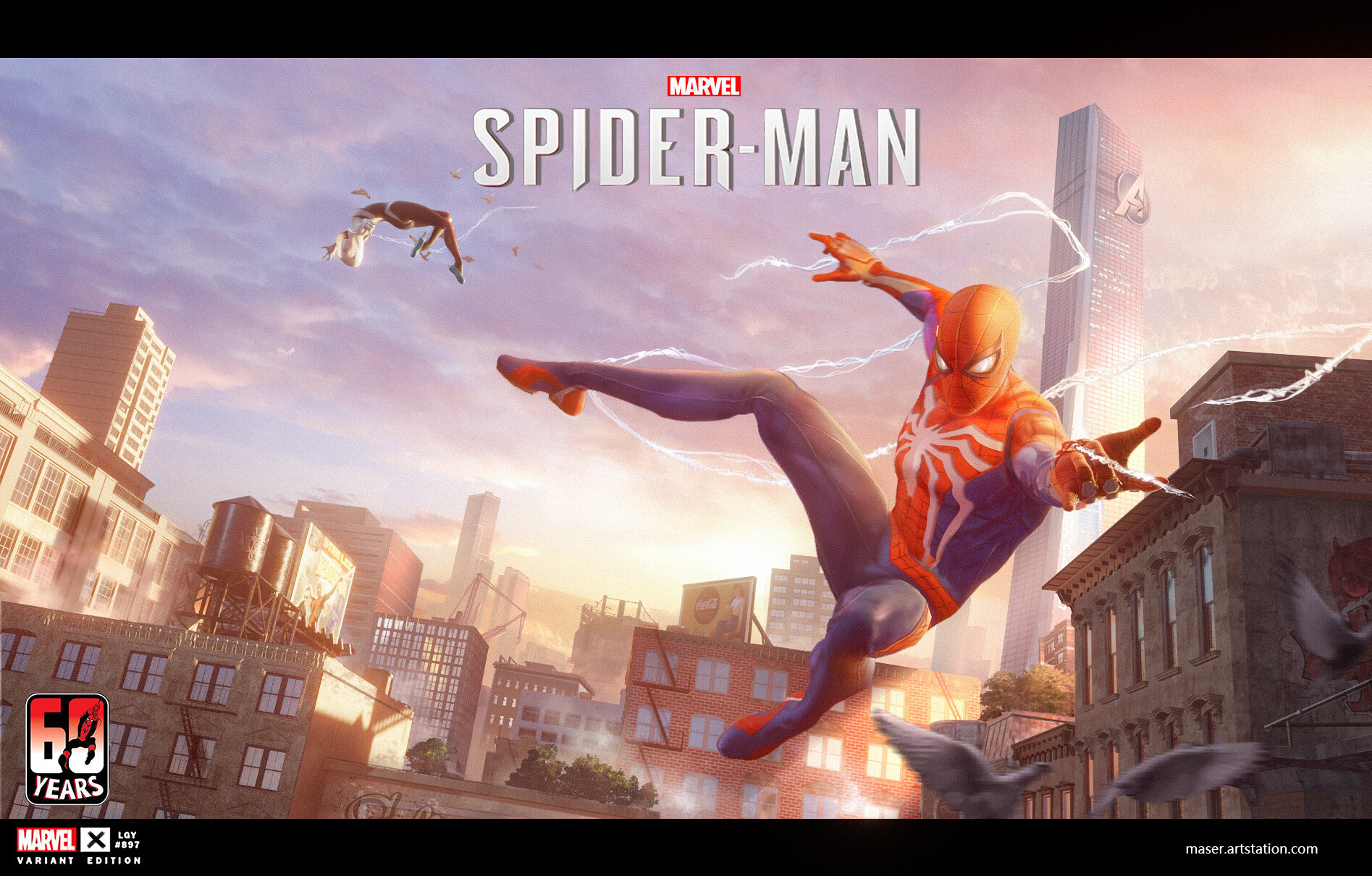 ArtStation - Marvel's Spider-Man Fan art